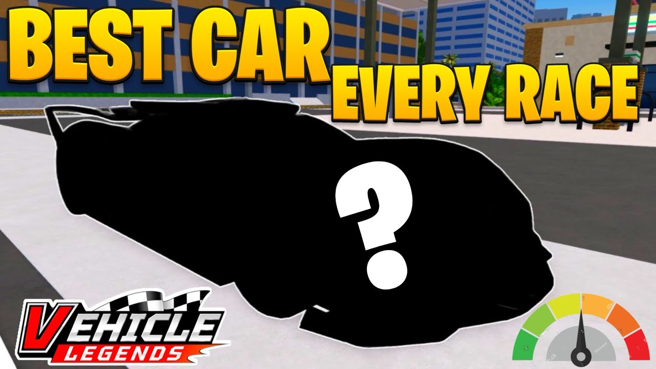 The BEST CAR For Every Race In Vehicle Legends Roblox! - YouTube