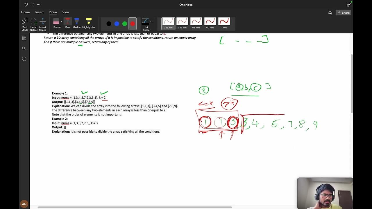 2966 Divide Array Into Arrays With Max Difference Sorting Grouping 🔥 Youtube