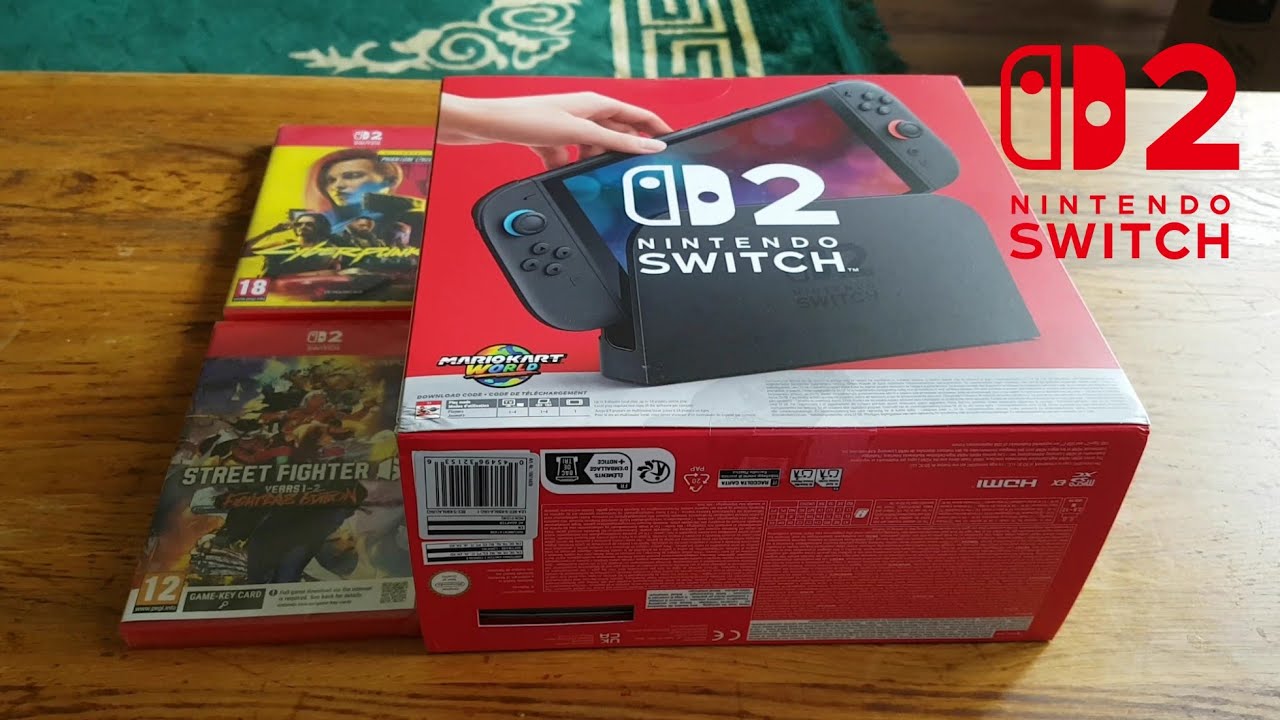 Nintendo Switch 2 Unboxing - YouTube