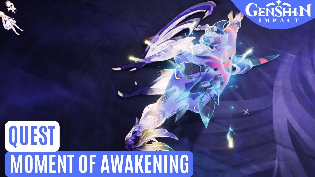 Moment of Awakening Quest Genshin Impact - YouTube