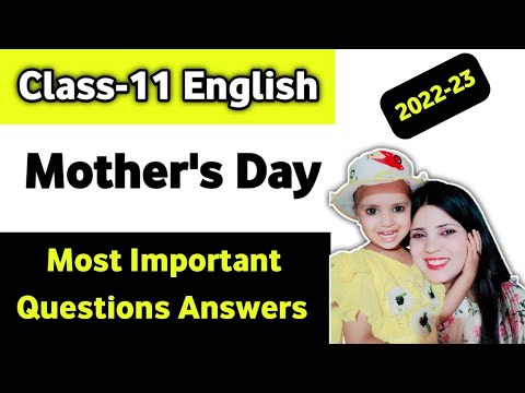 Mother's Day most important questions answers | Mother's Day Cbse Class ...