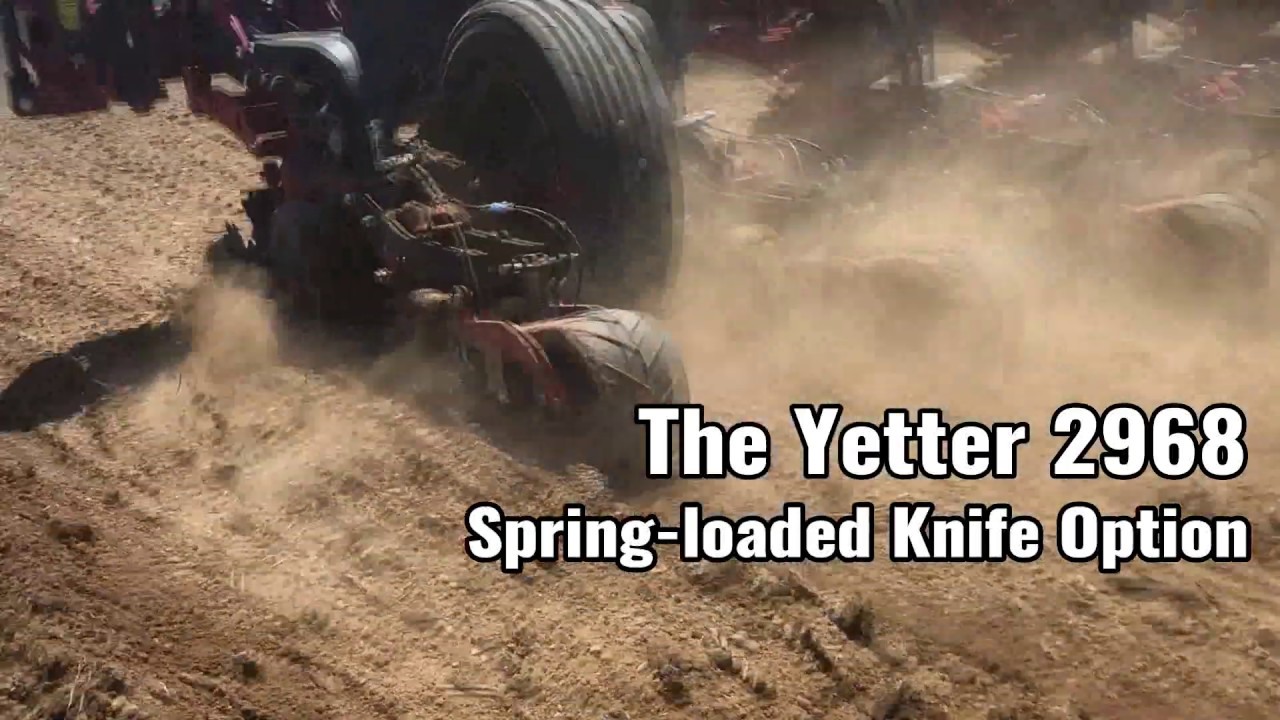 Introducing the Yetter 2968 Spring-Loaded Knife Option - YouTube