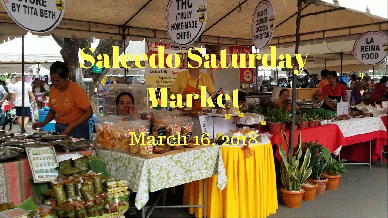 Salcedo Saturday Market Philippines - YouTube