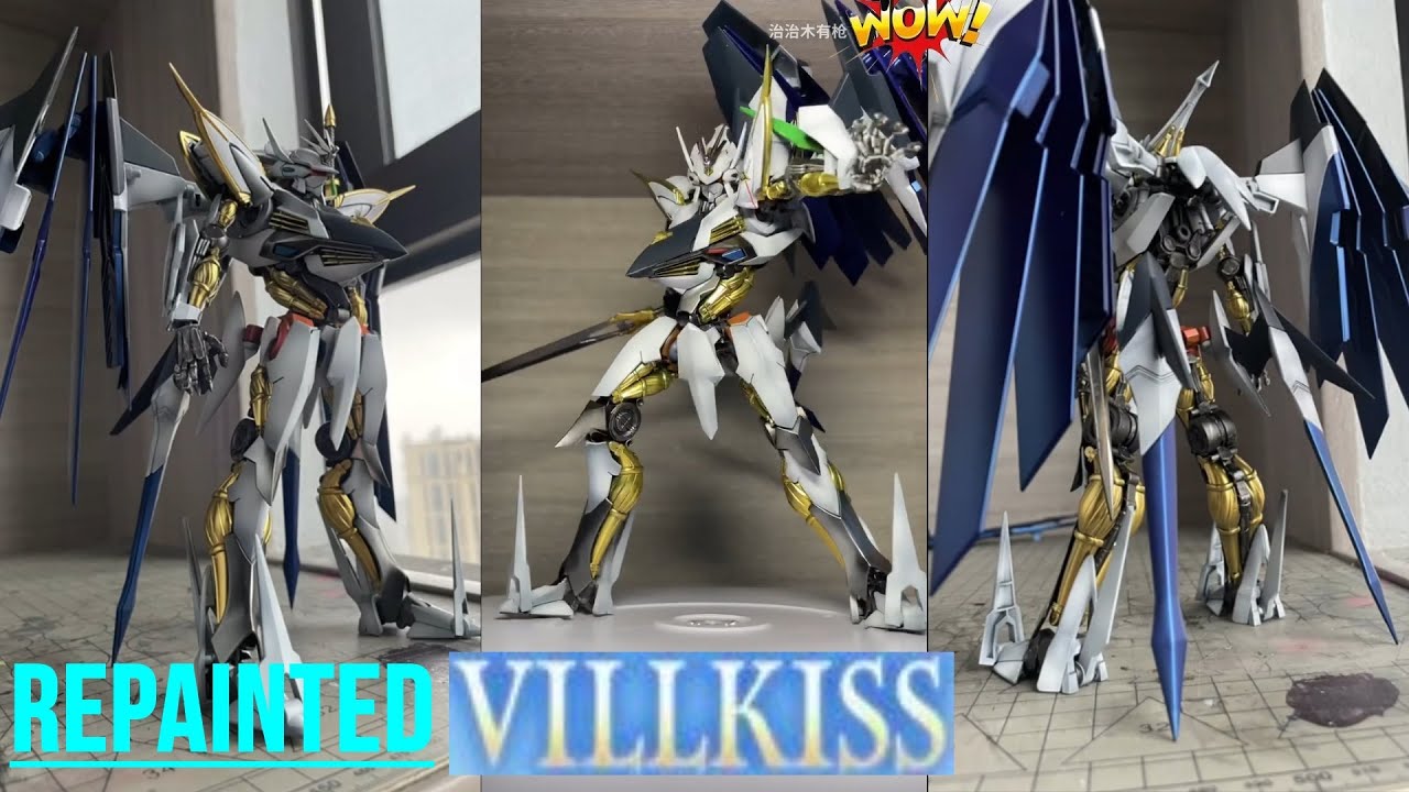 MODEROID Villkiss awaken! repainted transformation “Cross Ange: Rondo ...