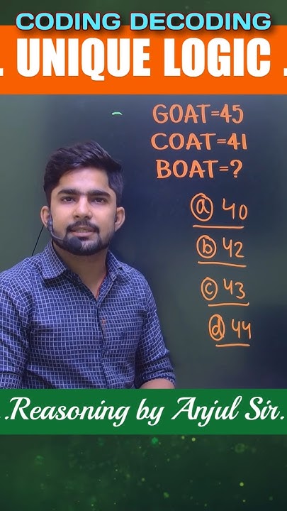 Codingdecodingtricks Sankalpcareervision Reasoning Tricks Shorts Anjulsir Viralshorts