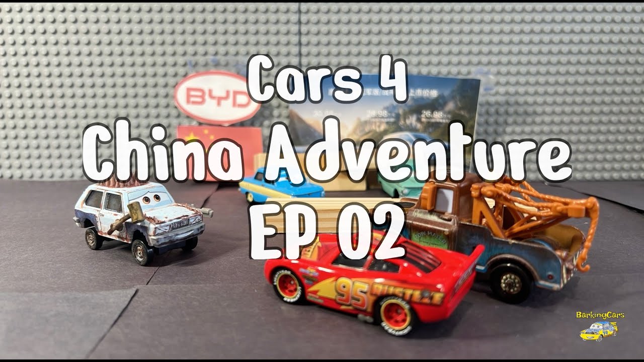 Cars 4 McQueen and Mater's China Adventure | EP 2 Aflame | Stop Motion ...