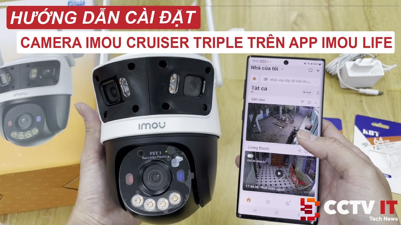 Hướng Dẫn Cài Đặt Camera Imou 3 Mắt Cruiser Triple Trên App Imou Life ...