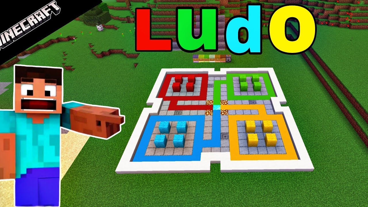 How To Make a LUDO Board Game In Minecraft - YouTube