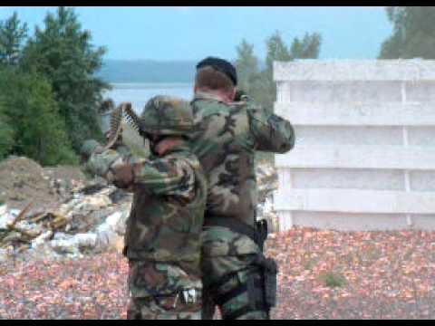Shoulder Firing M60 Machine Gun - YouTube