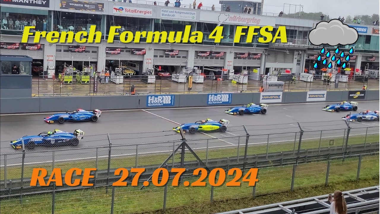 Nürburgring | Race | French Formula 4 | 27.07.2024 | 💥🏎🌧 - YouTube