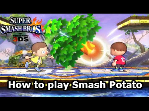 How to Play Smash Potato in Super Smash Bros 3DS - YouTube