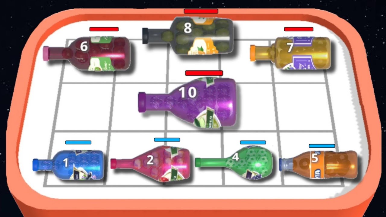 BOTTLE BREAK CHALLENGE - Merge Coca Cola Run & Break 3D / Satisfying ...