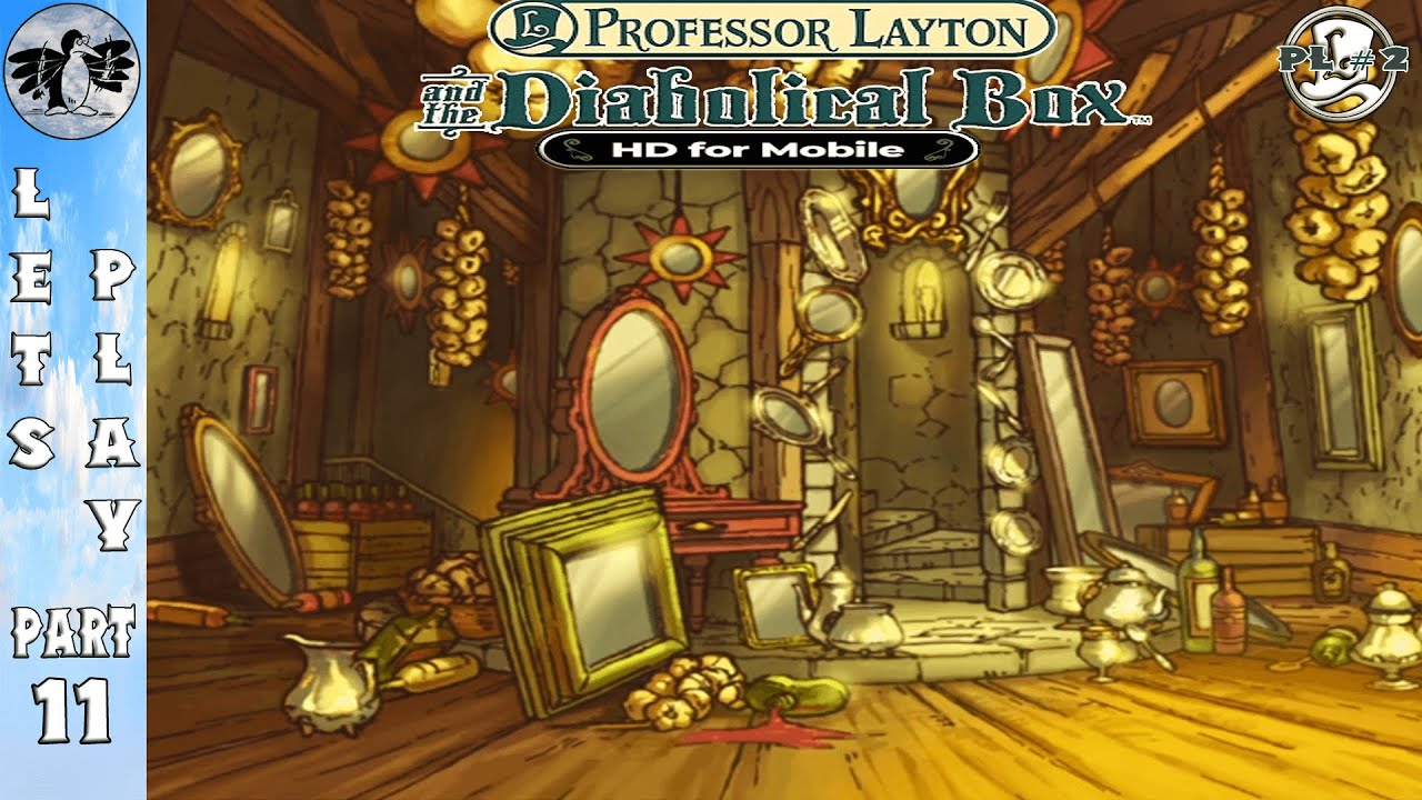 Let's Play Professor Layton and the Diabolical Box Part 11 [M] Camera ...