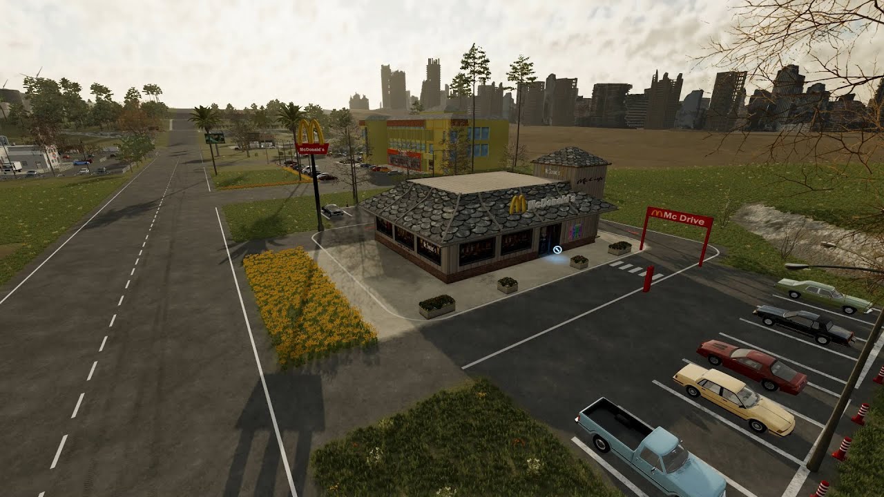 FS22 | Frontier | Timelapse #76 | McDonalds - YouTube