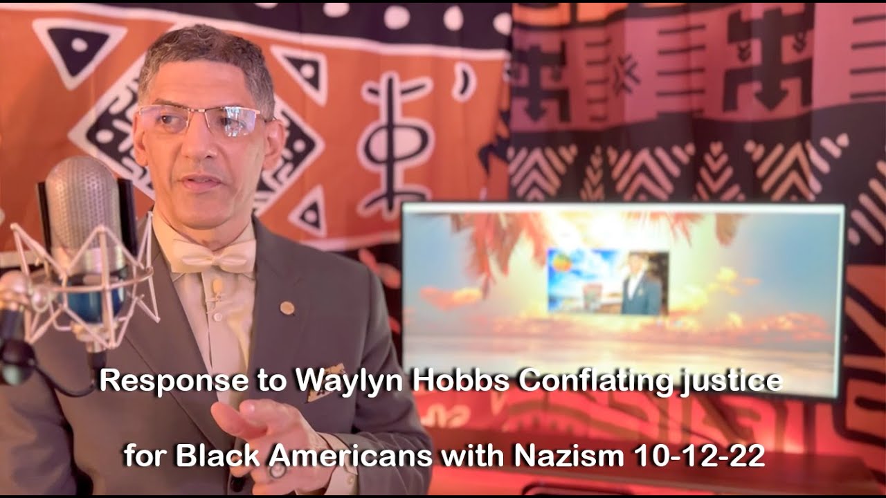 Response to Waylyn Hobbs Conflating Justice for Black Americans with ...