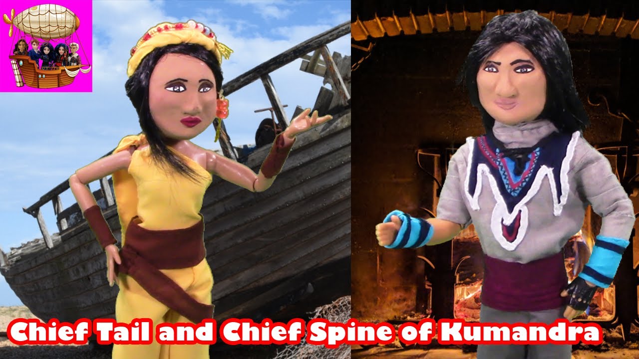 Chief Tail and Chief Spine of Kumandra | How to Make Custom DIY Figure ...