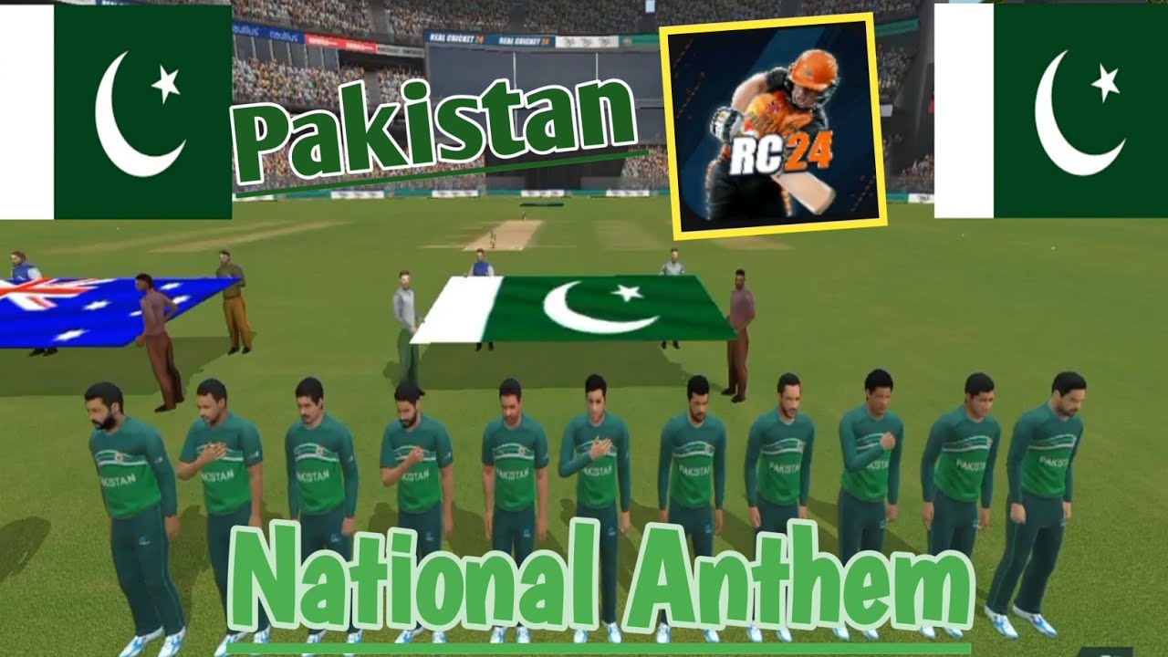 National Anthem Of Pakistan | PAKISTAN ZINDABAD | RC24 Team Pakistan ...