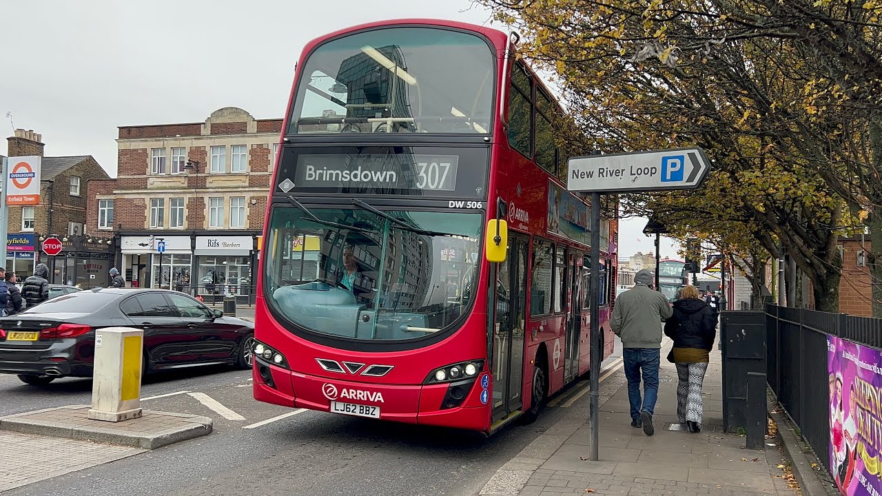 London Bus Observations at Enfield Town Station(26/11/23) - YouTube
