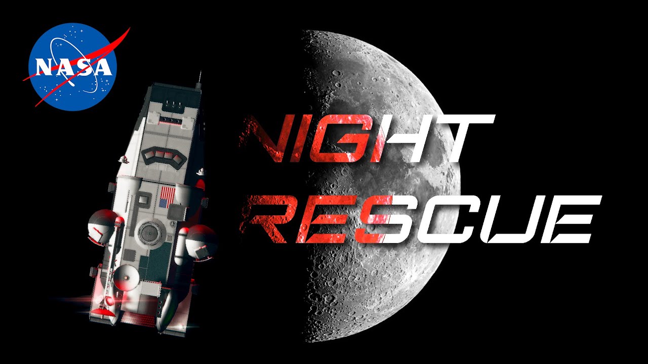 Night Rescue from The Moon | KSP - YouTube
