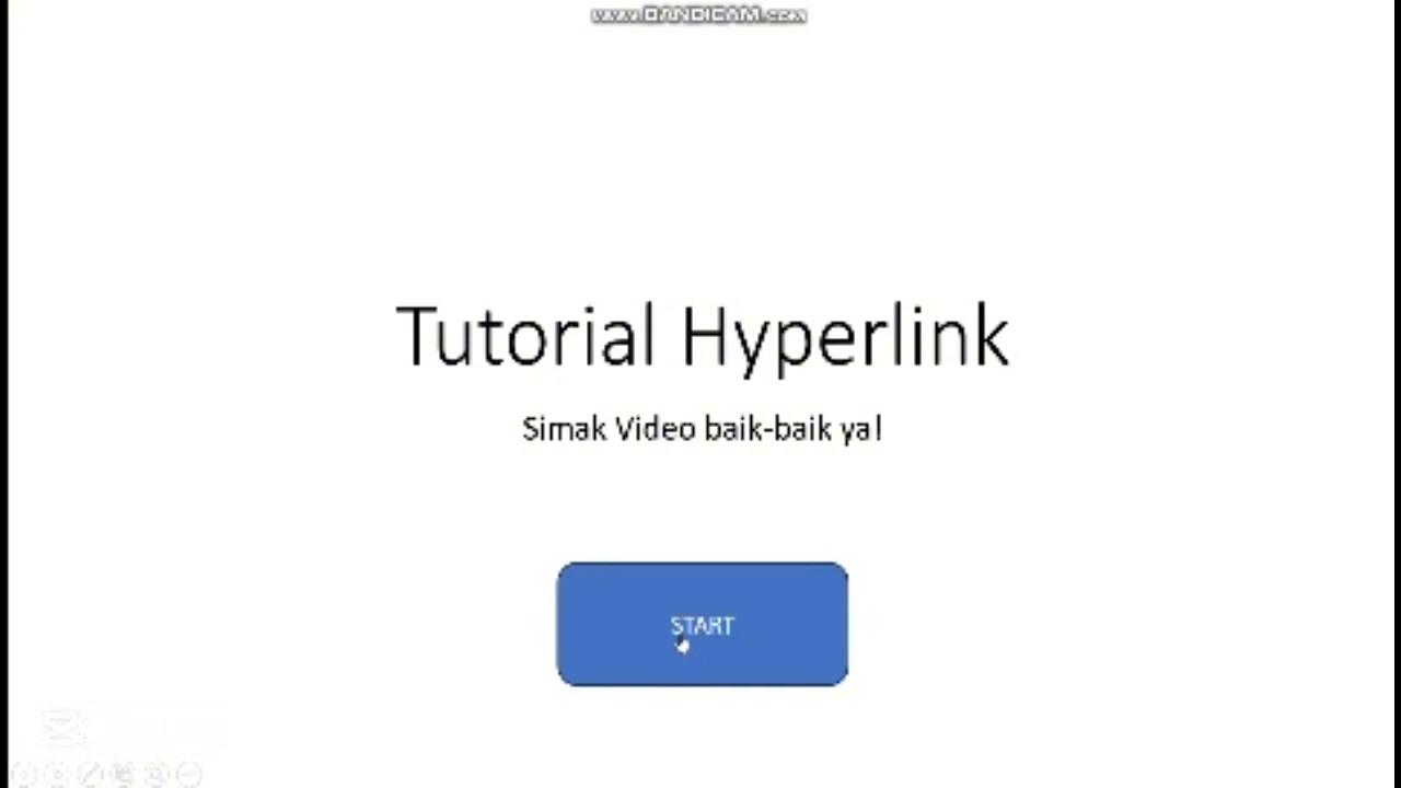 Tutorial Membuat Hyperlink Pada Powerpoint 2021 - YouTube
