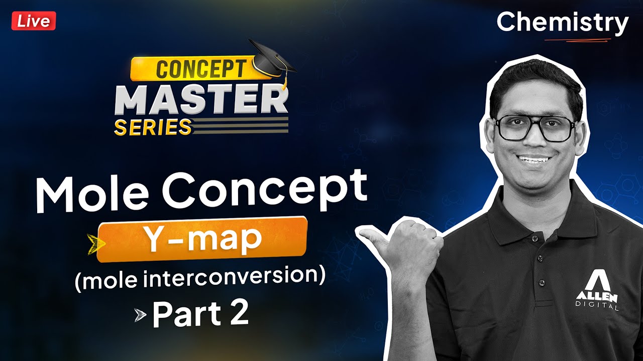 Mole Concept Part 2: Y-map (Mole interconversion) | Concept Master ...