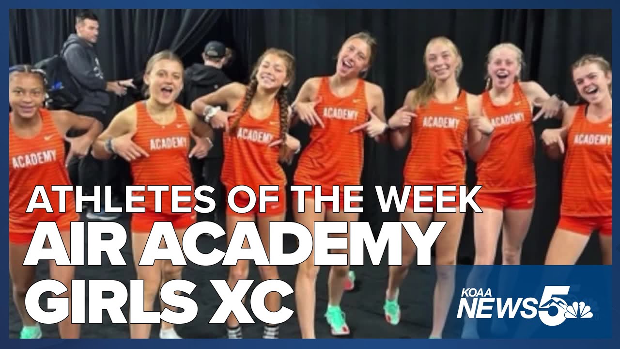 Athletes of the Week: Air Academy Girls Cross Country - YouTube