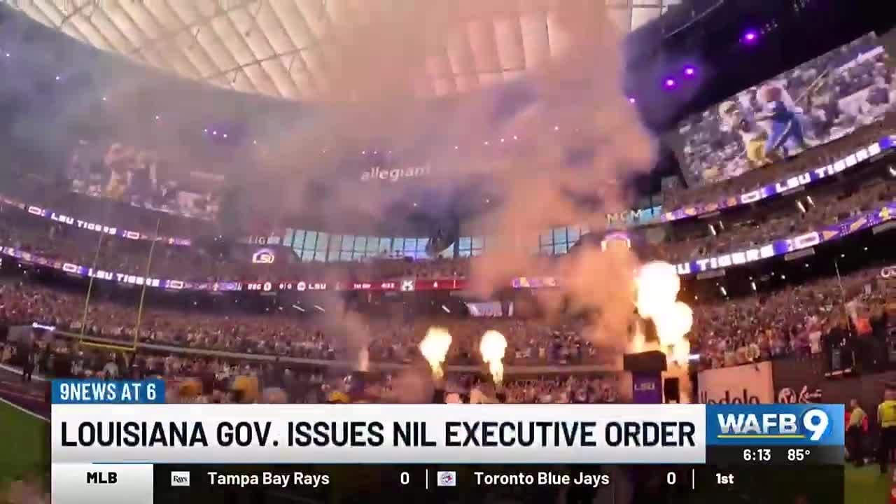 Executive order dealing with student athletes and NIL signed by Gov ...