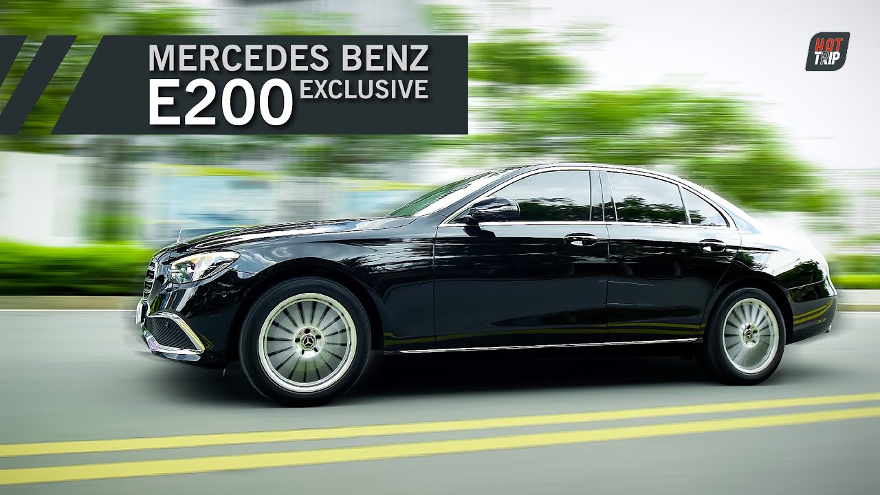 MERCEDES BENZ E200 EXCLUSIVE - Interior, Exterior - YouTube