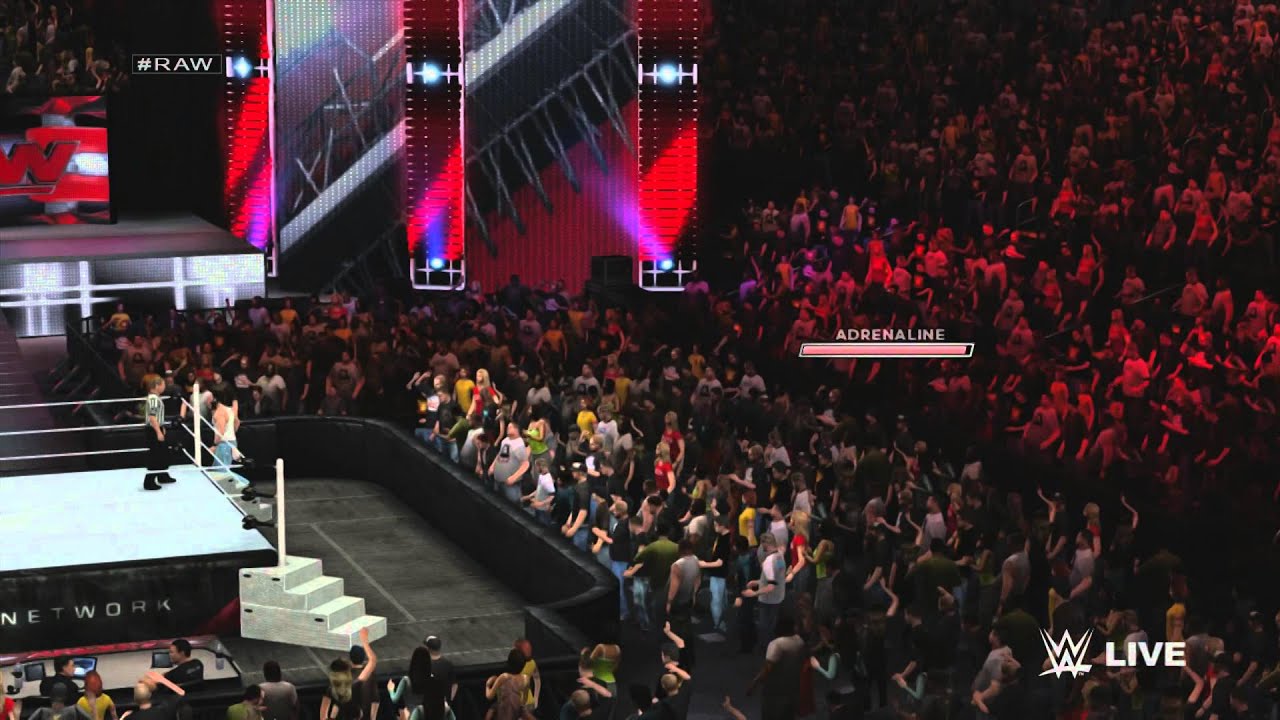 WWE 2K15 Glitch - Sting In The Crowd (Universe Mode) (Xbox 360/PS3 ...