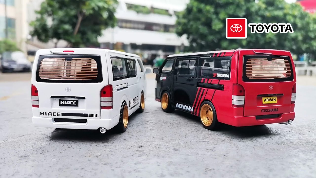 Toyota Hiace Advan | Diecast Model Scale 1:32 | Speedo Club | Toyota ...