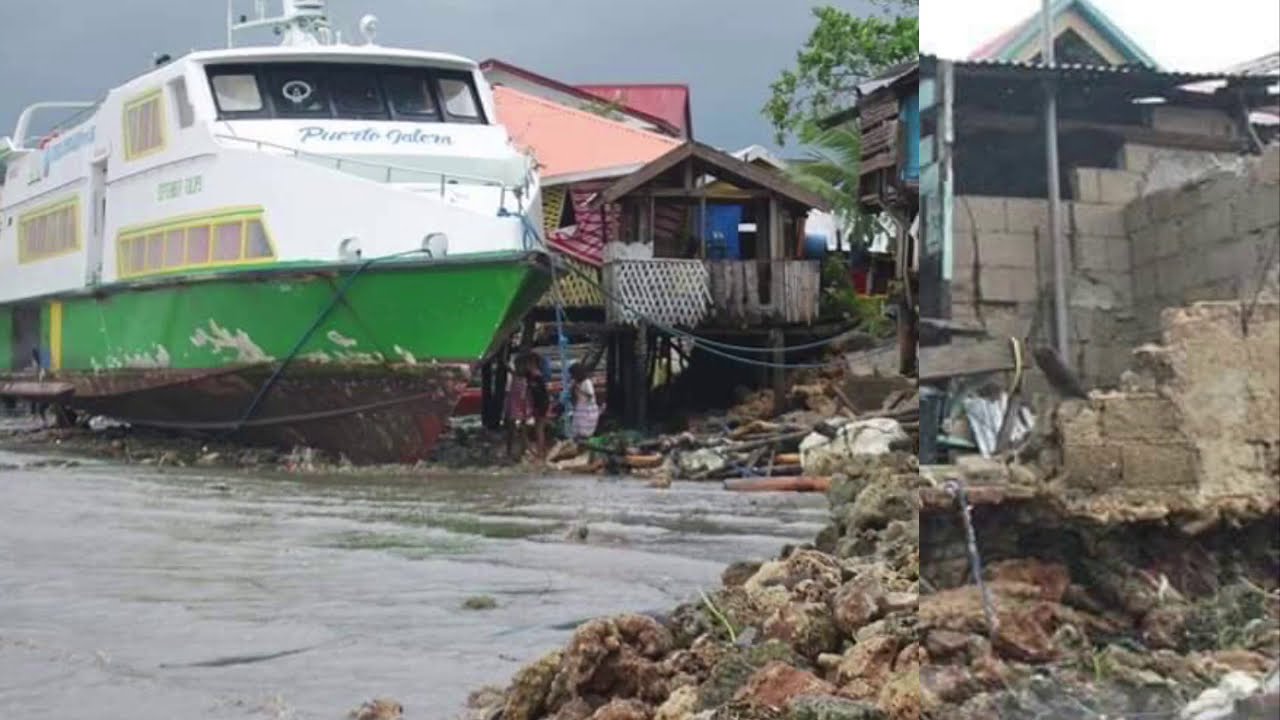 BAGYONG TISOY SA MASBATE at BICOL Mga NAPINSALA - YouTube