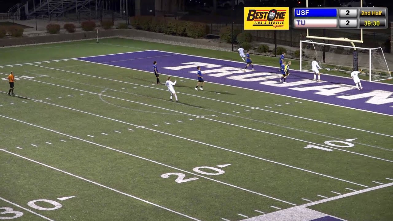 Trojans Secure a Point in Wild Draw with Cougars - YouTube