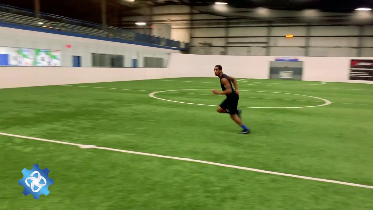 The Drill Factory: Wide Receiver Route Training - Post Dig - YouTube