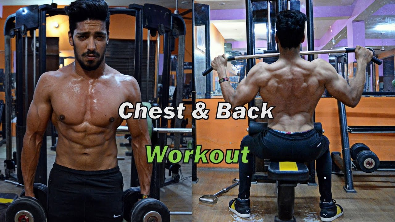 Full Chest And Back Workout - YouTube