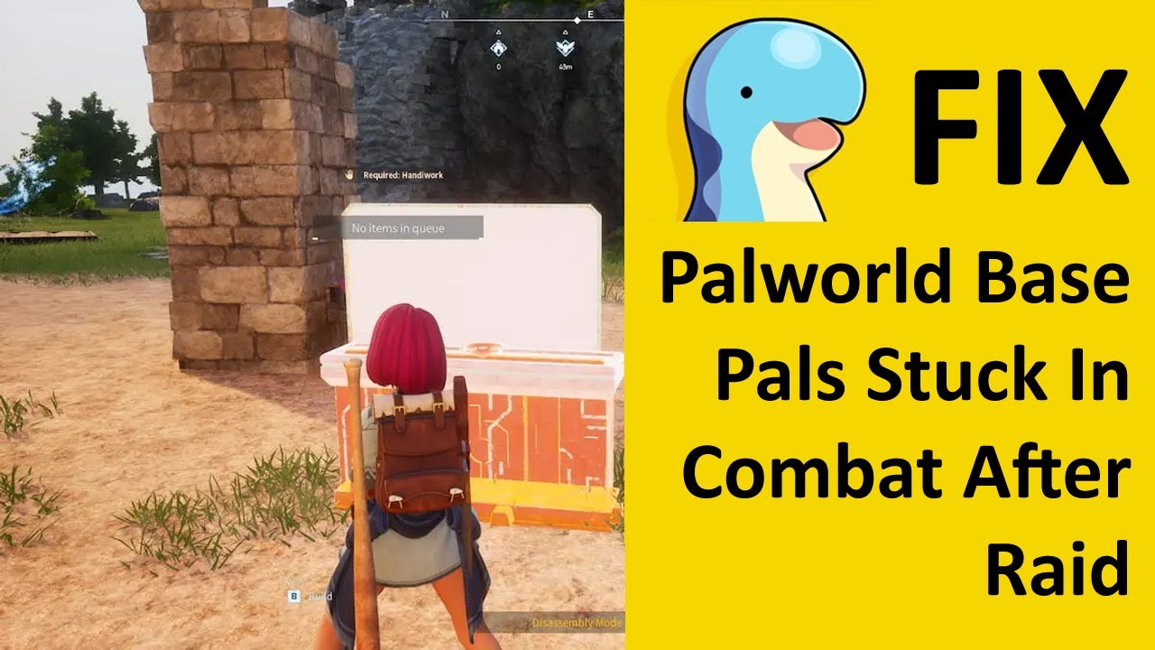 How To Fix Palworld Base Pals Stuck In Combat After Raid - YouTube