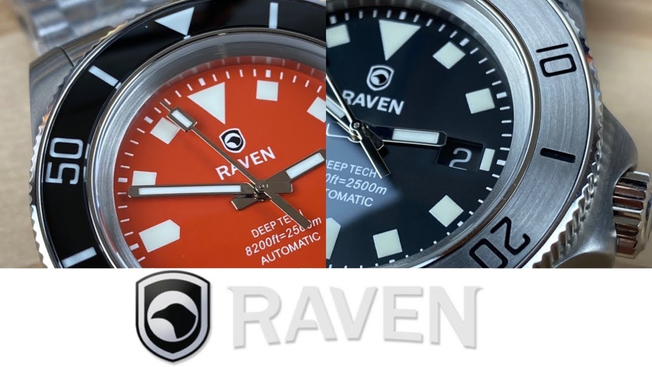 Raven Deep Tech 2500m diver - YouTube