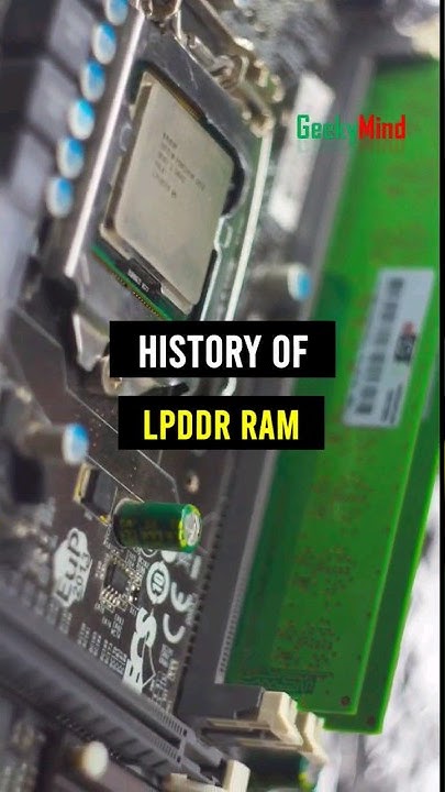 History of LPDDR Ram #lpddr #smartphone #technology #shorts - YouTube
