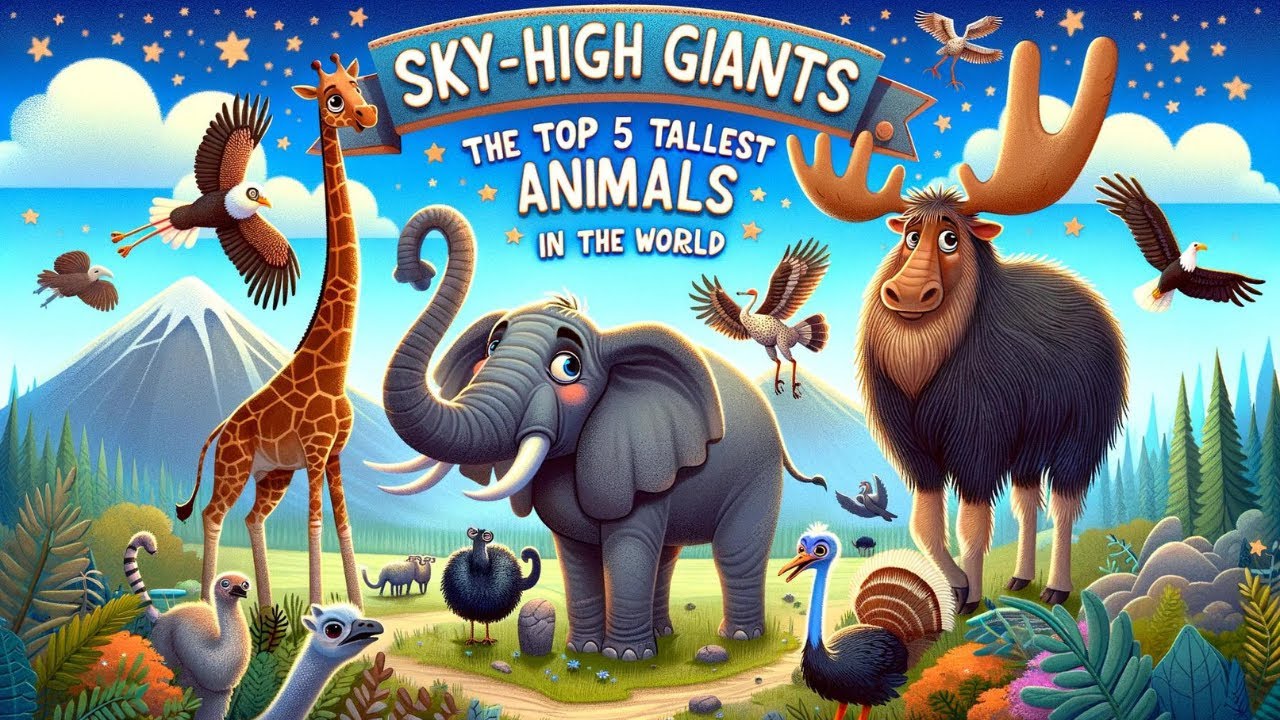 Explore Sky-High Giants: The Top 5 Tallest Animals in the World 🌍🦒🌳 ...