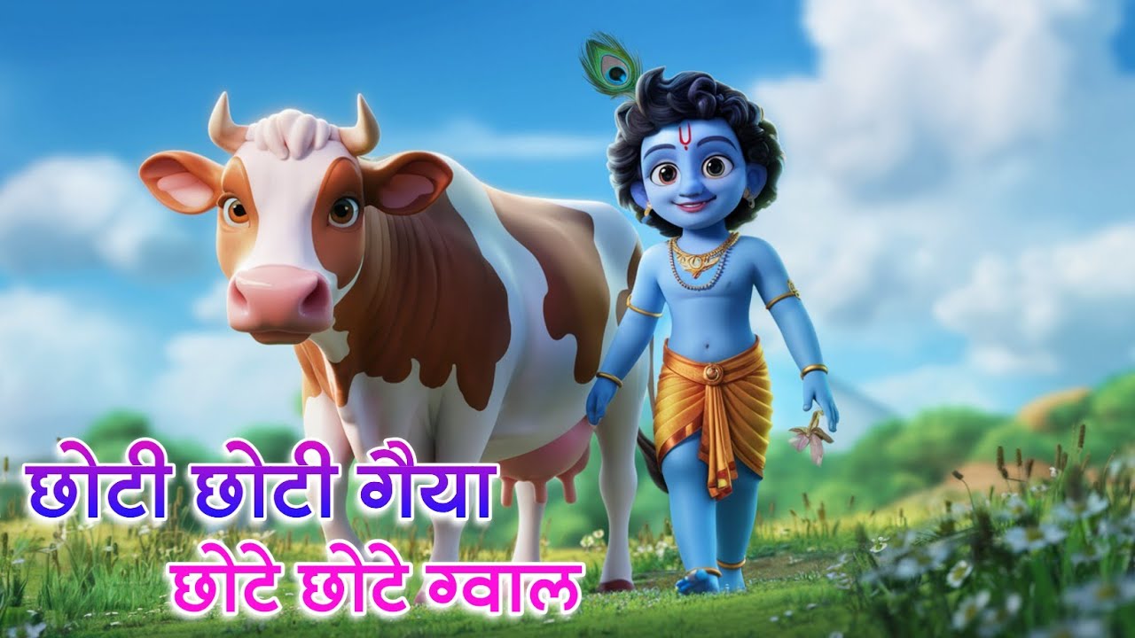 छोटी छोटी गैया छोटे छोटे ग्वाल। Choti Choti Gaiya Chote Chote Gwal। # ...