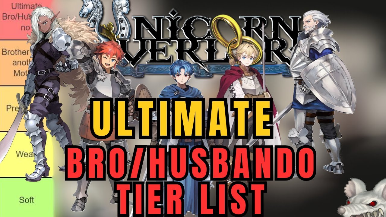 The Ultimate Unicorn Overlord Bro/Husbando Tier List - YouTube