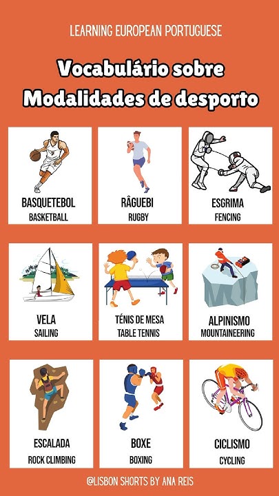 Learn Portuguese Sports Vocabulary! Part 2 🇵🇹⚽️ #portugal #sports # ...