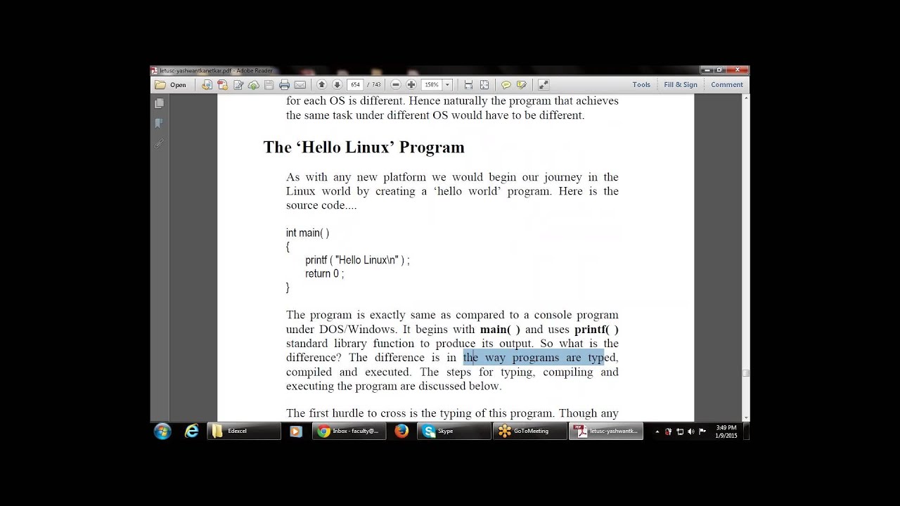 Procedural Programming -Chapter-20 C under Linux (C programs using ...