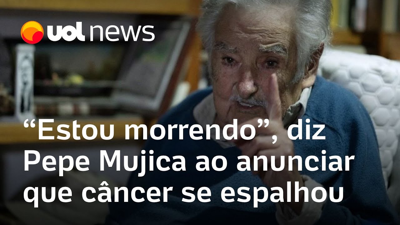 Pepe Mujica anuncia que câncer se espalhou e diz: 'Estou morrendo ...