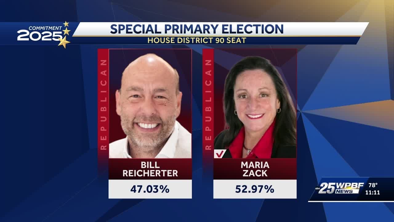 Maria Zack wins Republican primary for Florida House District 90 seat ...