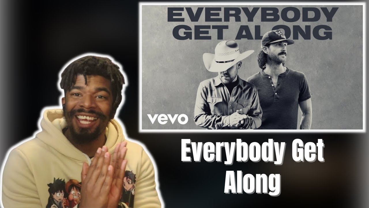 (DTN Reacts) Justin Moore, Riley Green - Everybody Get Along (Lyric ...