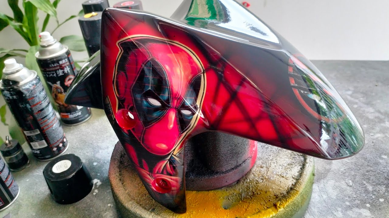 Deadpool x Wolverine Water slide decals tutorial - YouTube