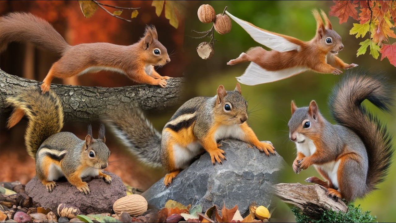 ¡Descubre el Fascinante Mundo de las Ardillas - YouTube