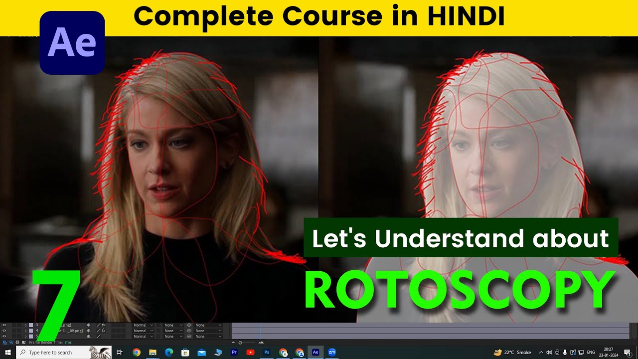 7. How to do Film Rotoscopy in After Effects? What is Rotoscopy? After ...