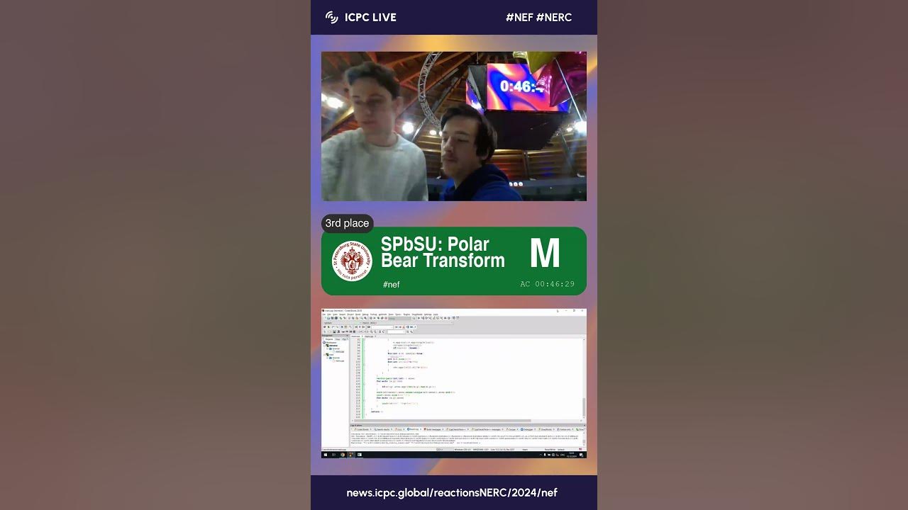 NEF 2024 #FTS M: SPbSU: Polar Bear Transform - YouTube