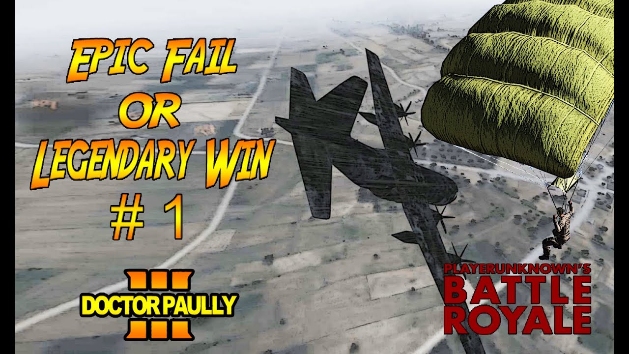 EPIC FAIL OR LEGENDARY WIN | ARMA 3 BATTLEROYALE - YouTube